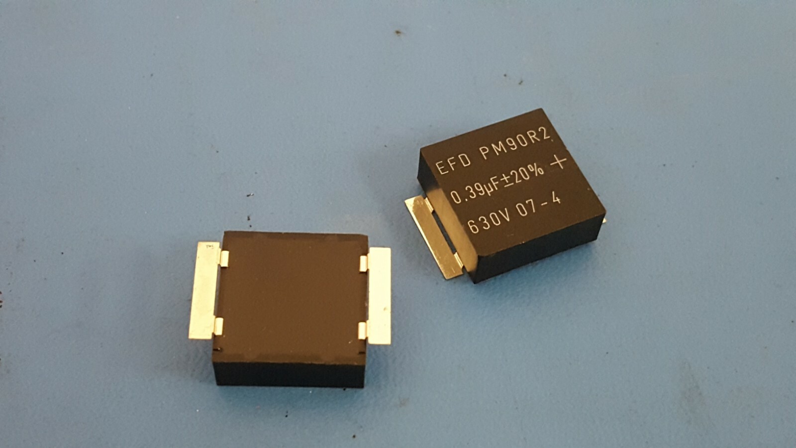 Capacitor SMD, Metallized Polyester, 0.39uF, 630V, 20%, PM90R2, EFD, 2 ...