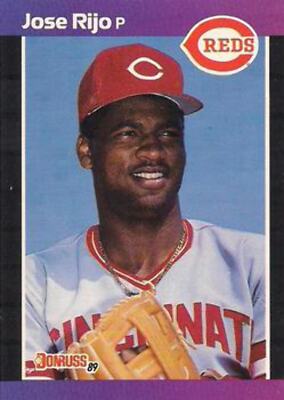 #375 Jose Rijo - Cincinnati Reds - 1989 Donruss Baseball | eBay