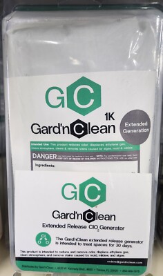 GC Gard'n Clean 1K Extended Release CIO² Generator New Free Shipping | eBay