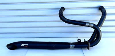1984-1999 Harley 2:1 LSR Exhaust Pipes Slash-Cut Turn-Out | RB Racing ...