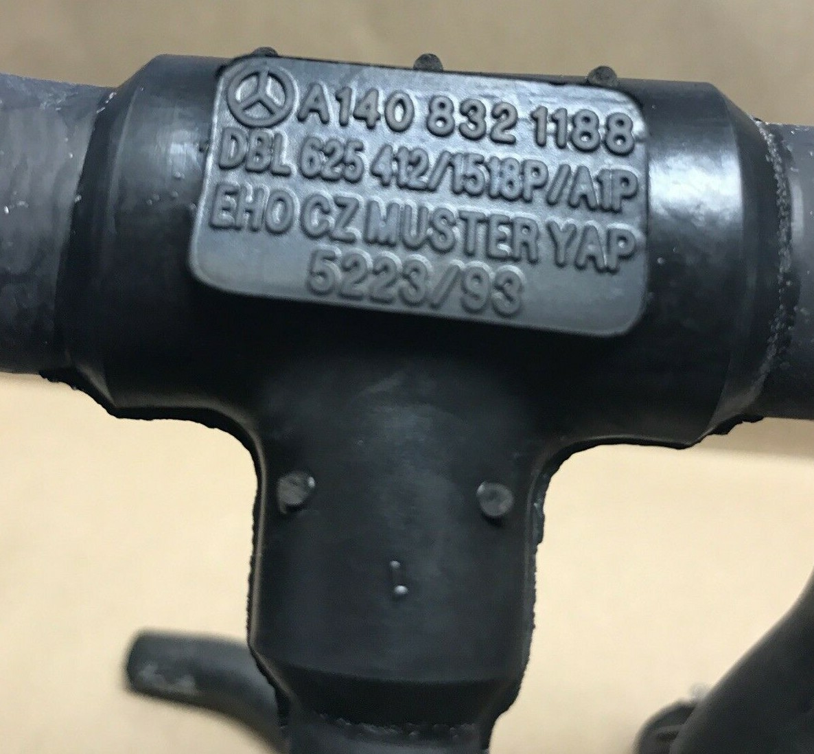 Mercedes Heater Hose/Exchange Hose 140832118864 | eBay