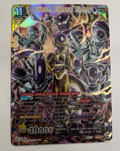 Dragon Ball Super Card Game | Frieza, Eternal Enemy | BT27-140 SCR | eBay