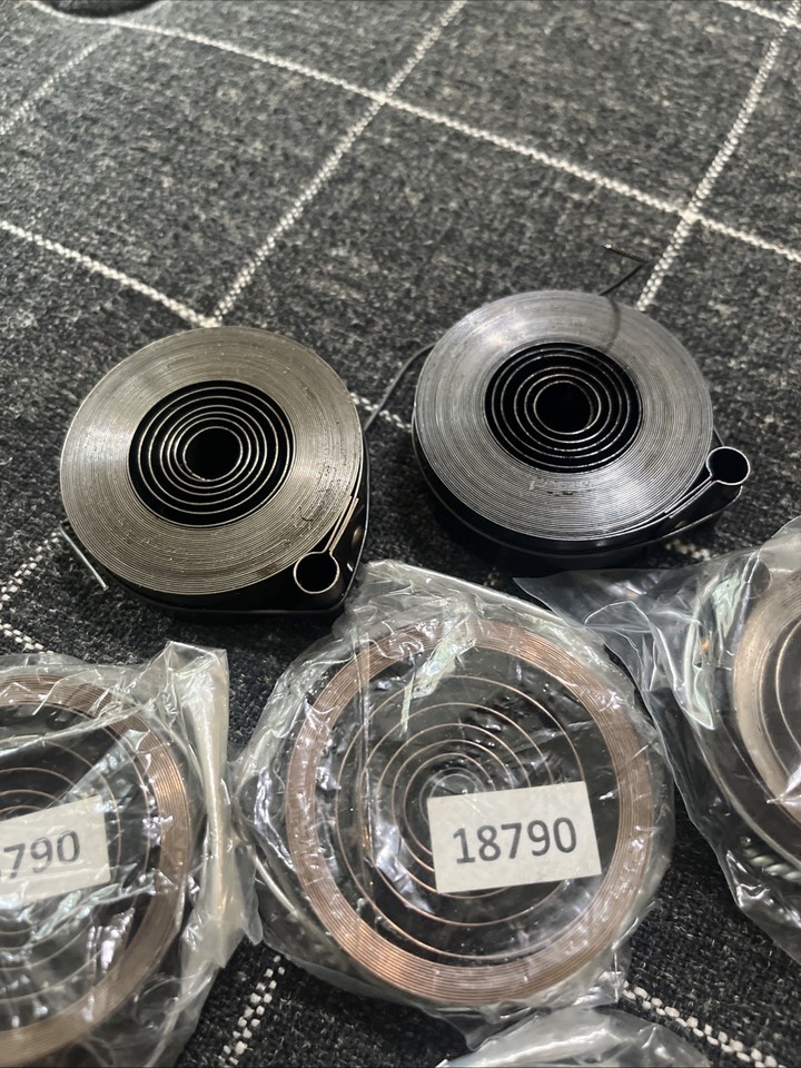 Clock Mainspring Loop End Antique Wall Mantel Clock Replacement Part ...