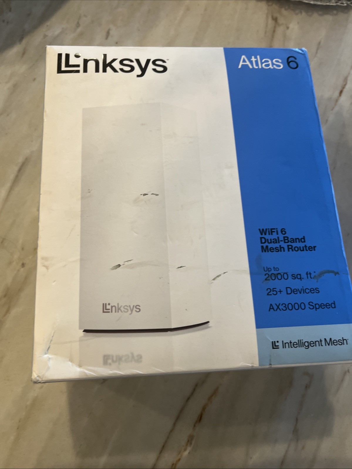 Linksys Atlas 6 Dual-Band AX3000 Wi-Fi 6 Mesh System - White for sale ...