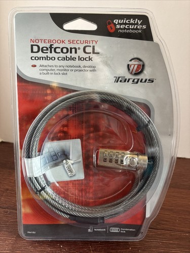Targus Defcon CL Cable Lock New Sealed | eBay