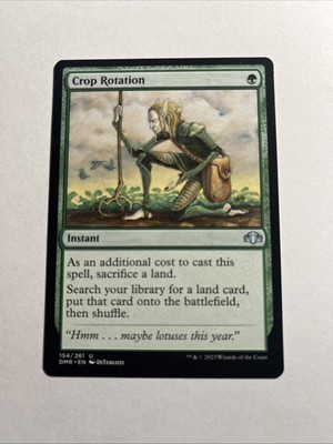Crop Rotation - Dominaria Remastered MTG Plus Bonus Card!!! | eBay