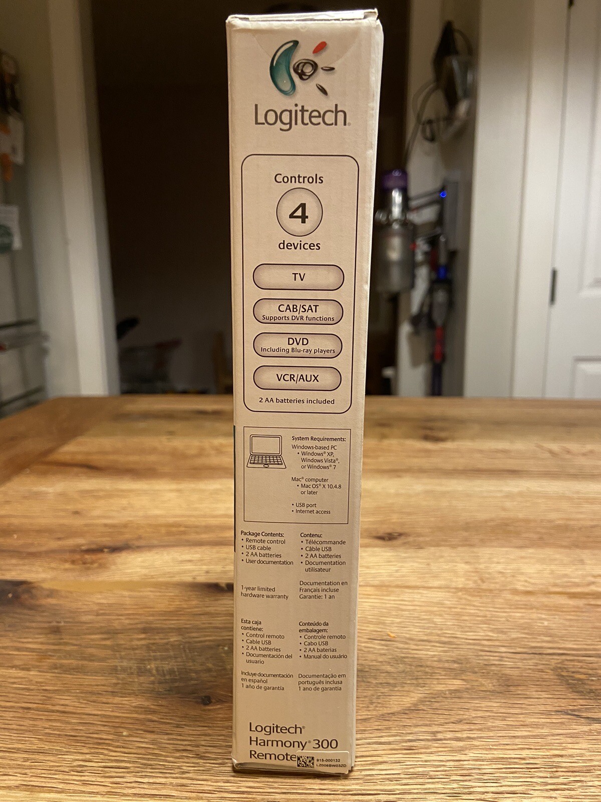 Logitech Harmony 300 Universal Remote Control - Black for sale online ...