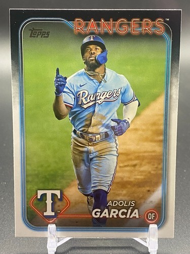 2024 Topps 134 Adolis Garcia Texas Rangers Baseball Card | eBay
