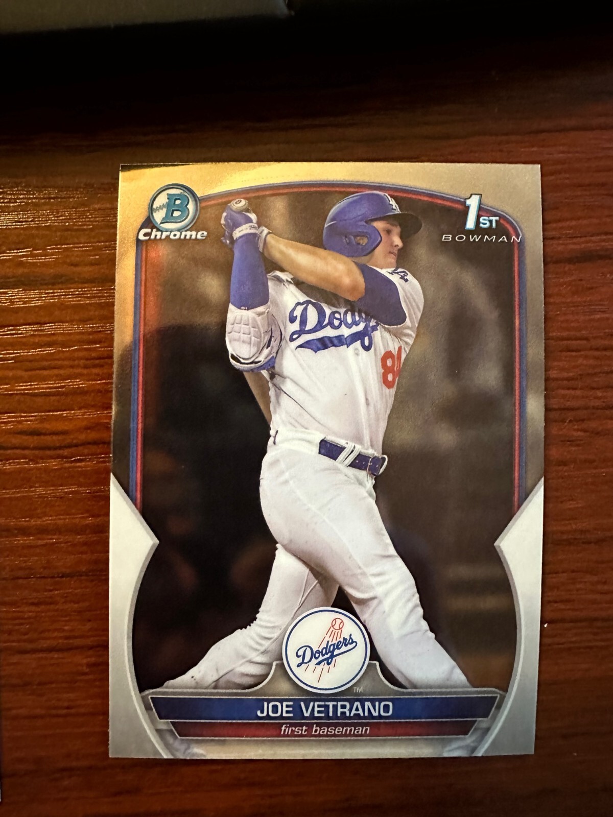 2023 Bowman Chrome 1st Bowman Draft #BDC-91 Joe Vetrano LA Dodgers | eBay