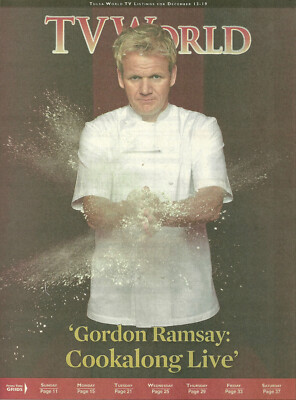 TV WORLD Magazine December 13-19 2009 Gordon Ramsay Ray Romano Peter ...