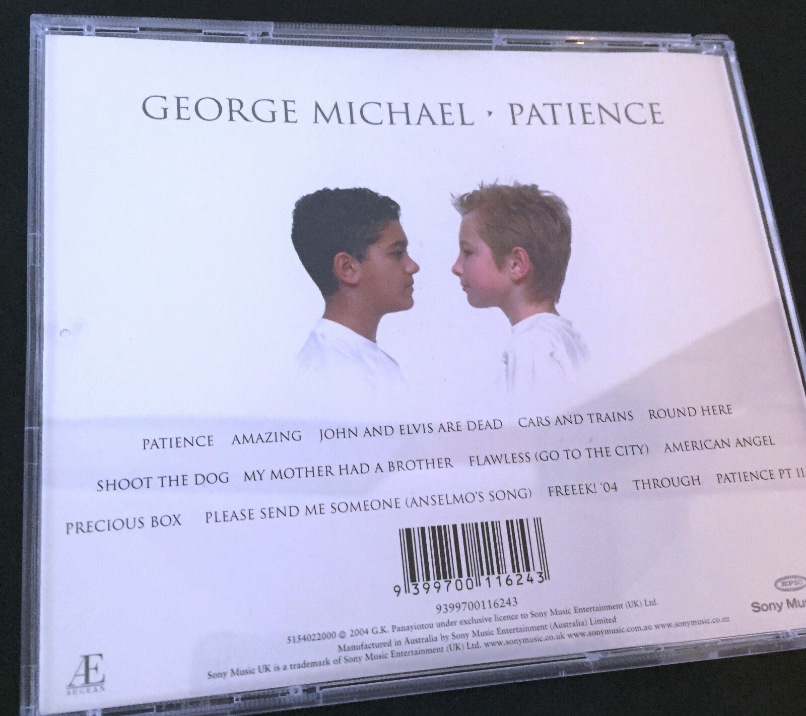George Michael Patience CD | eBay