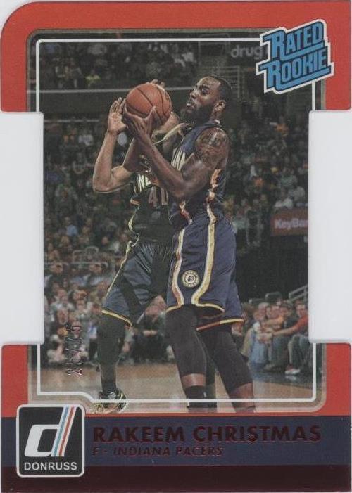 2015-16 Panini Donruss - Rated Rookie Rakeem Christmas #211 ...