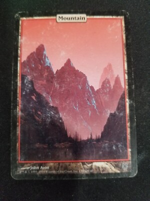 Mountain - Full Art - Unhinged HP | eBay