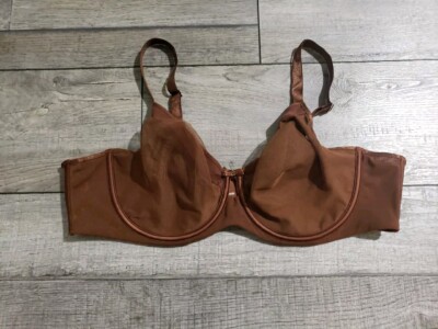 Curvy Couture 42C Women's Sheer Mesh Full Coverage Unlined Underwire ...