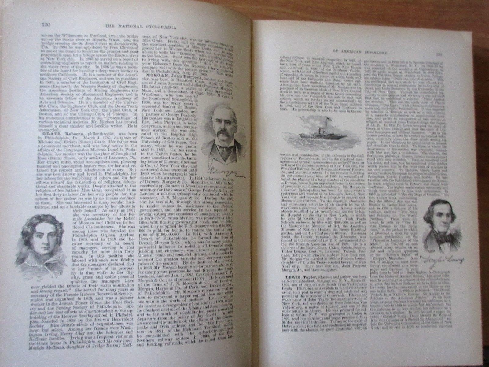 The National Cyclopedia of American Biography Vol. X XI XII Ex Library ...