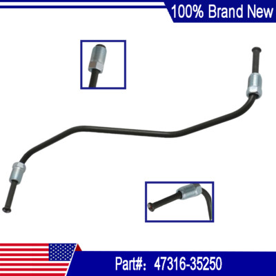 New Front Left Brake Tube Caliper to Flex Hose Line NO.6 Fits For ...