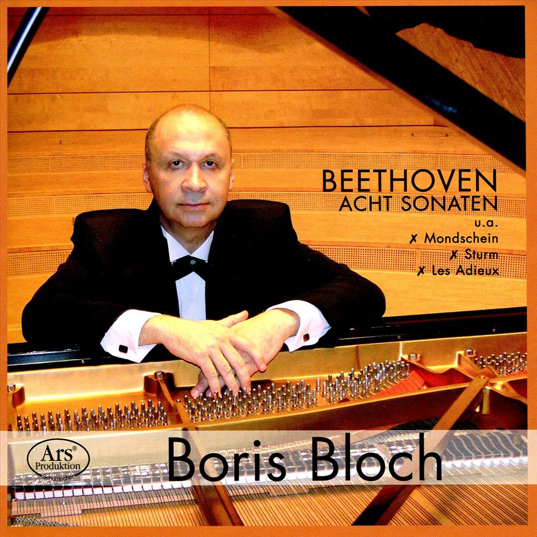 BORIS BLOCH BEETHOVEN: ACHT SONATEN NEW CD 4260052385111 | eBay