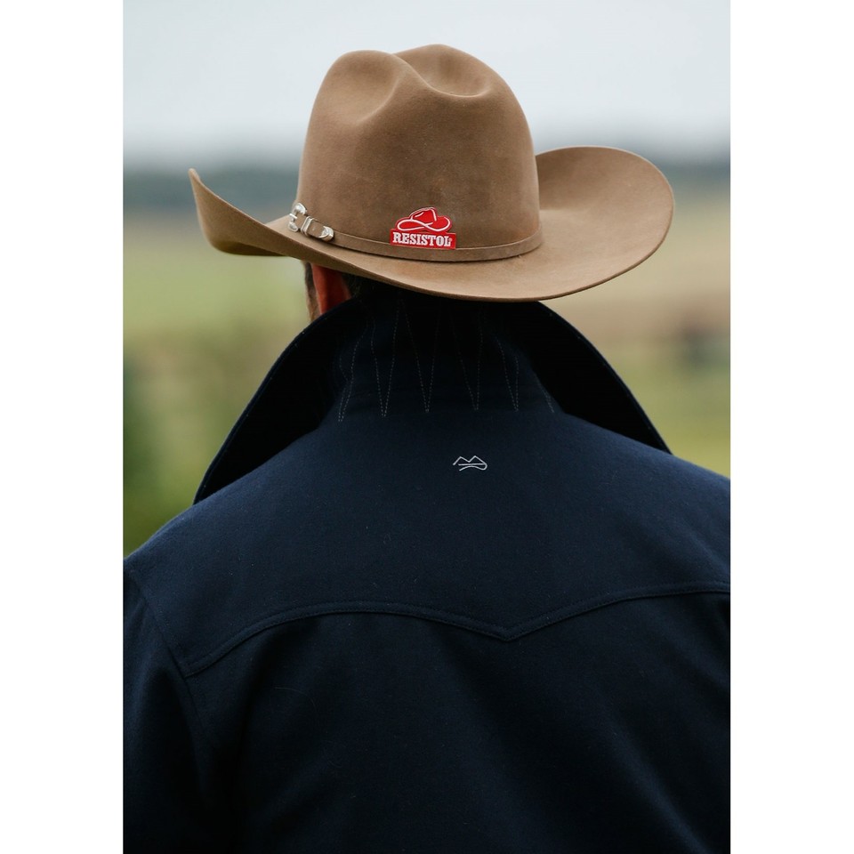 Miller Ranch By Cinch Men's Navy Wool Ranch Jacket DWJ2008003 | eBay