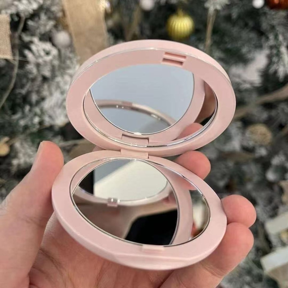 Dior Beauty Pink Silver Makeup Compact Mirror VIP Gift New in Box | eBay