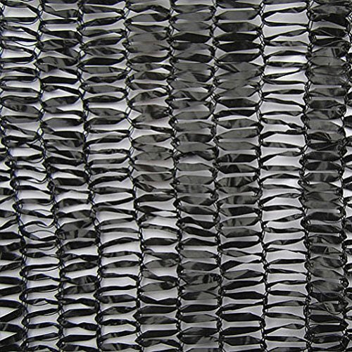 40% Black 6.5'x16' Sun Mesh Net Sunblock Shade Cloth Cover Uv Resistant ...