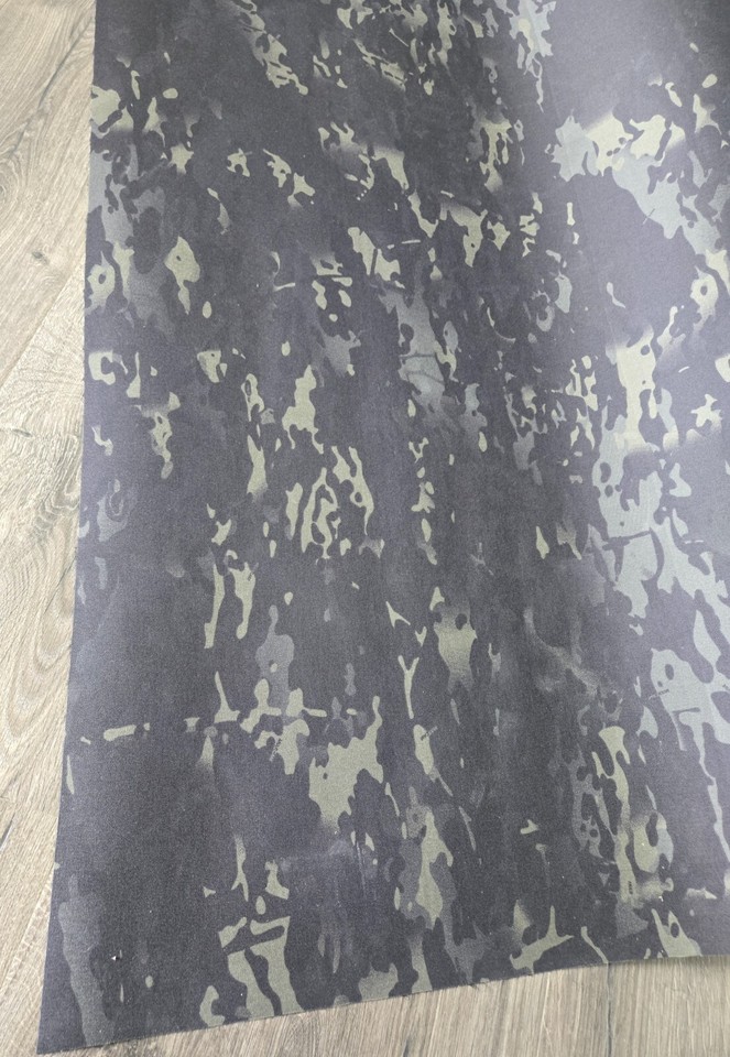 Squadron Multicam Black Laminate Fabric By The Yard With Black Backing ...