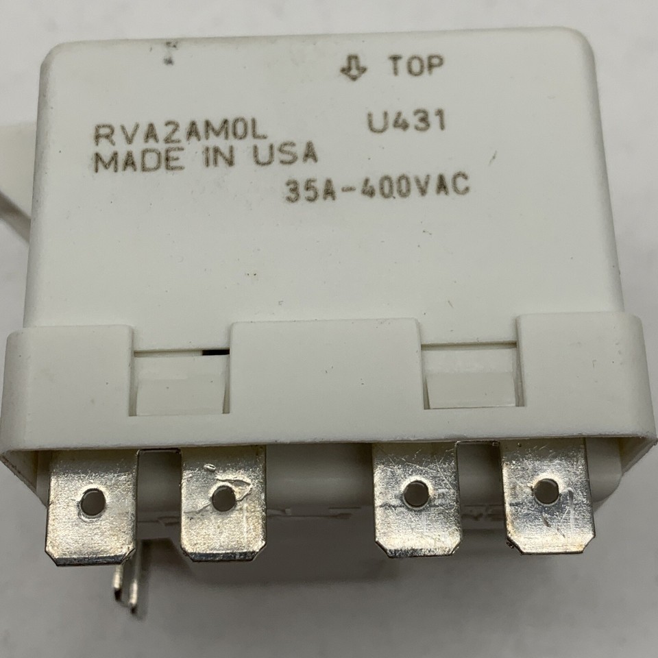 Electrica RVA2AMOL Motor Start Potential Relay 35A 400VAC (= Zettler ...
