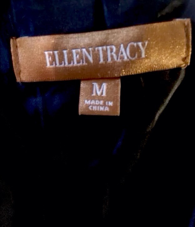 Ellen Tracy Chic Faux Fur Vest, Black&White Size: M(check measurements ...