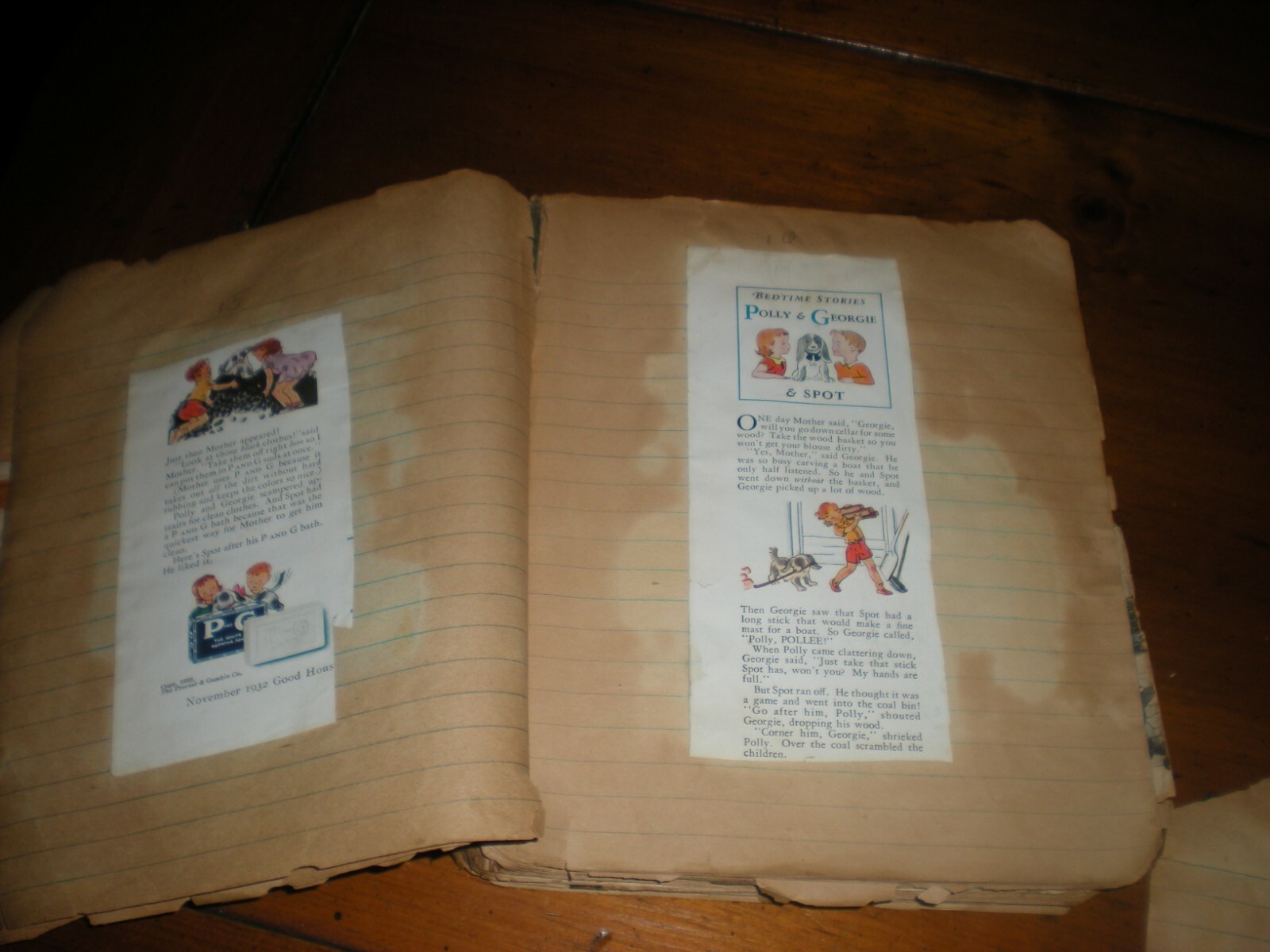 1932 old comic strips scrap book | eBay