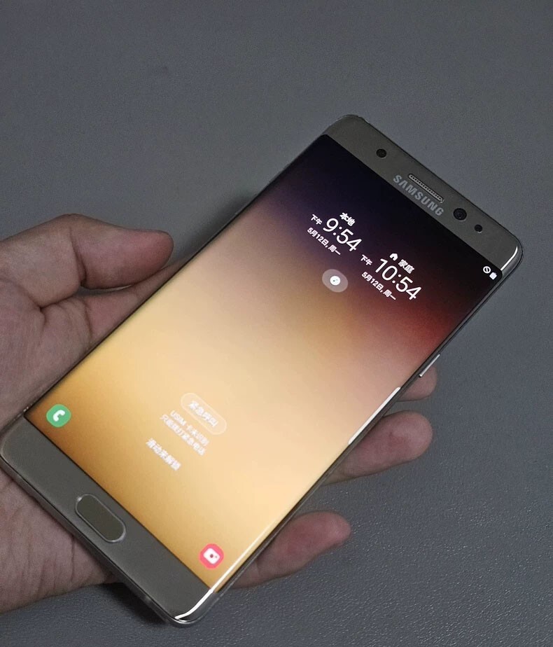 Good Working Samsung Galaxy Note 7 FE -64 GB-Gold Platinum (Unlocked ...