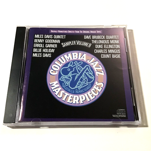 Jazz Sampler Vol II (2) (CD, 1987) Columbia Jazz Masterpieces Miles ...