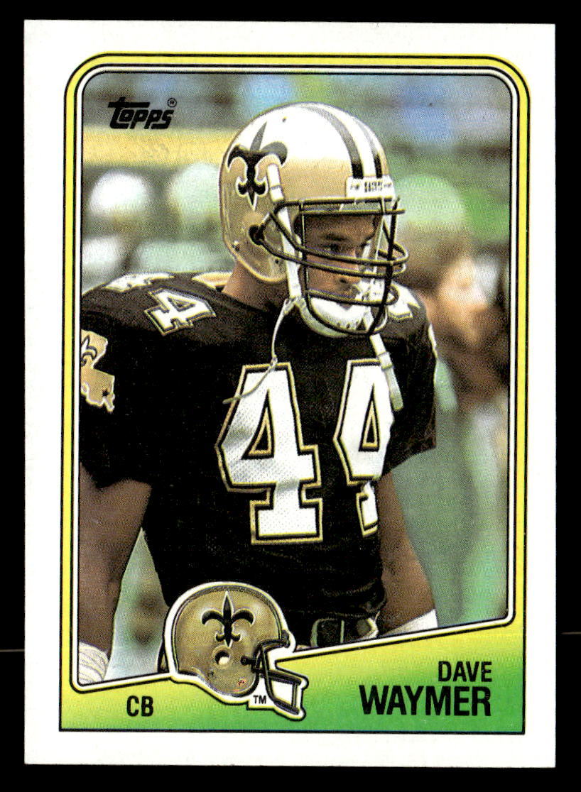 Dave Waymer 1988 Topps Card #67 New Orleans Saints | eBay