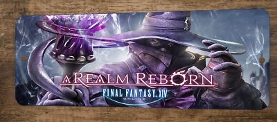 FFXIV Final Fantasy 14 Realm Reborn Video Game 4x12 Metal Wall Marquee ...
