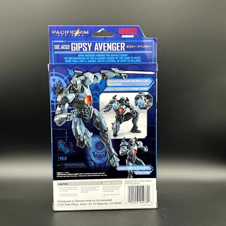 Bandai Robot Spirits - Pacific Rim Uprising Gipsy Avenger Action Figure ...