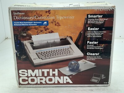 Smith-Corona Display Dictionary Electronic Typewriter Word Processor ...