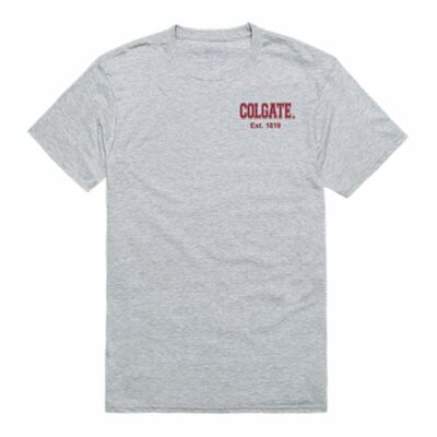 Colgate University Raider Practice T-Shirt Heather Grey | eBay