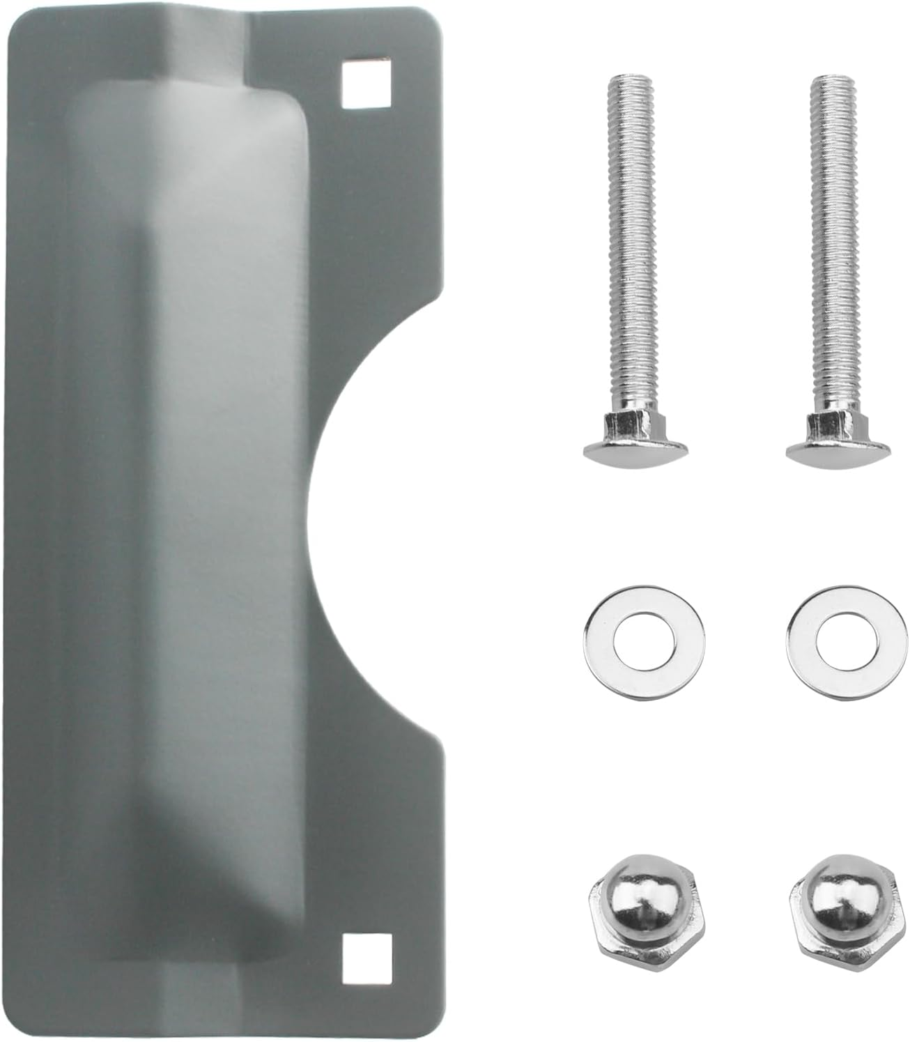 U 9500 3'' X 7'' Latch Guard Plate Cover, Door Security Strike Plate ...