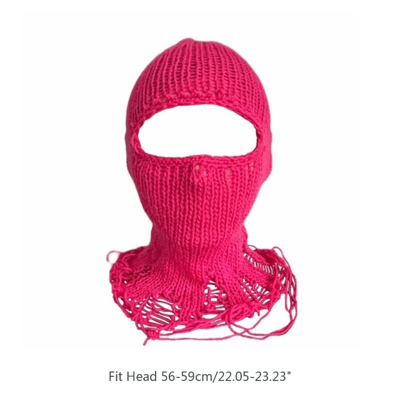 Knit Hat Balaclava Beanie Full face Ski Mask Pullover Winter Hat for ...