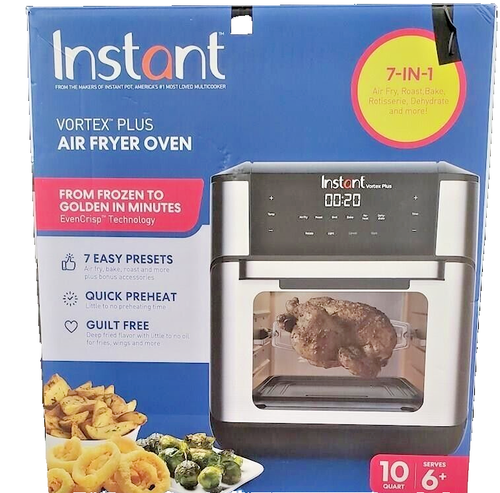 Instant Pot Vortex Plus 10 Qt. Convection Oven w/ Air Fry, Adjustable ...