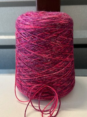 Beautiful Cone Spool #2 NOVELTY Alpaca Wool Yarn 1lb 9oz 708gr 6134 ...