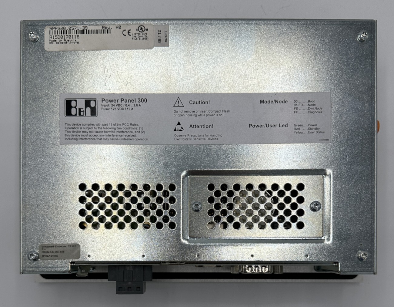 B&R Power Panel 300 5pp320.0571-39 for sale online | eBay