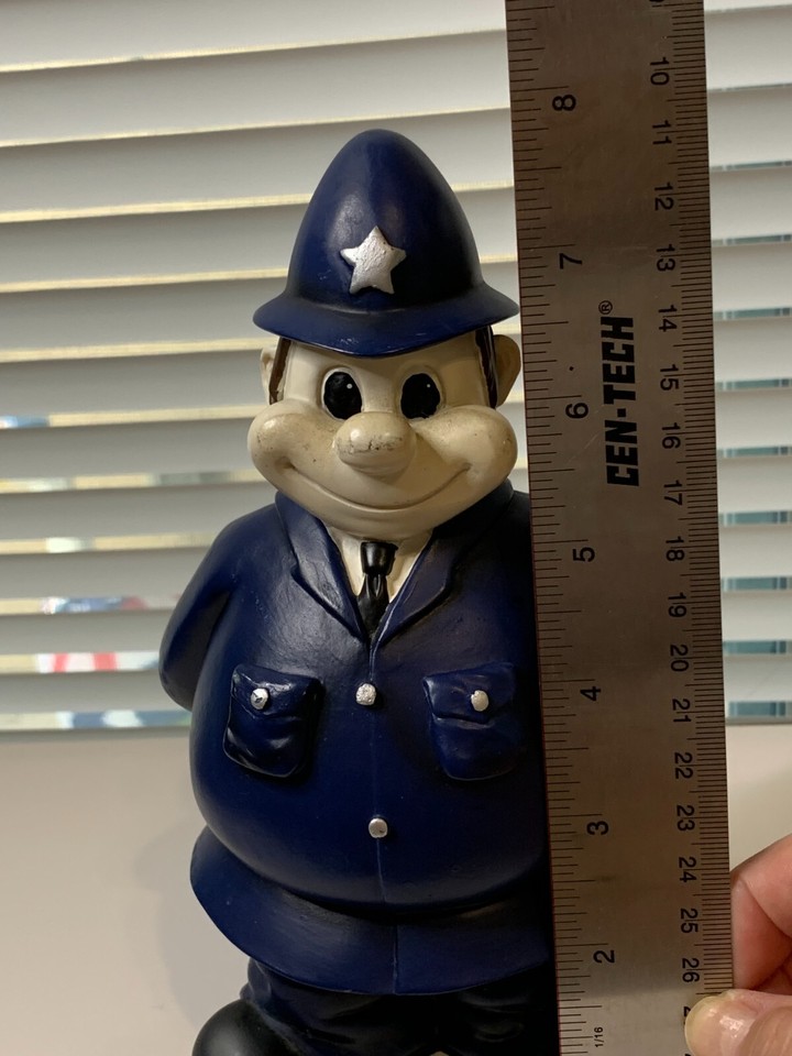 Police Officer Cop English Bobby Figurine Solid Heavy | eBay