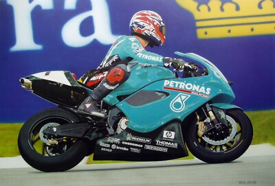 David Foord - Back On Track - Signed By Carl Fogarty - Print Only Ltd ...