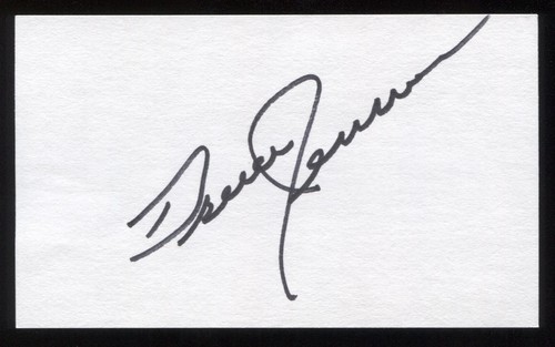 Bruce Jenner Signed 3x5 Index Card Signature Autograph Caitlyn Jenner ...