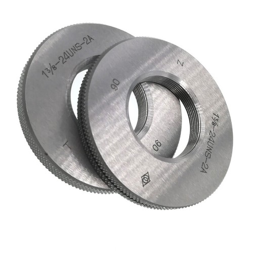Thread Ring Gage 1" 3/8-24 UN 2A Thread Ring Gauge GO NOGO 1 3/8-24 UNS ...