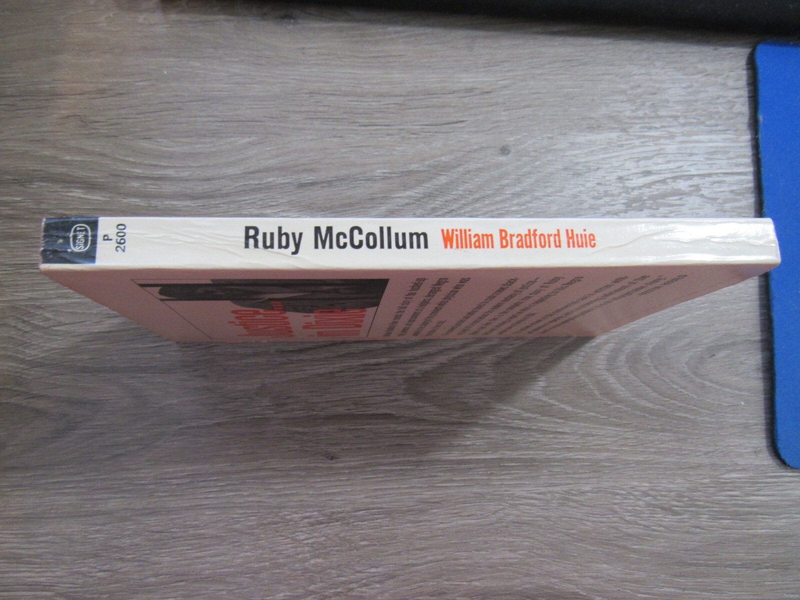 RUBY McCOLLUM BY WILLIAM BRADFROD HUIE 1964 RARE SIGNET RACIAL ...