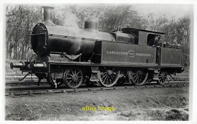 Photo 6x4 Railway Steam Engine 637 2-4-2 Tank L&Y c1910 | eBay UK