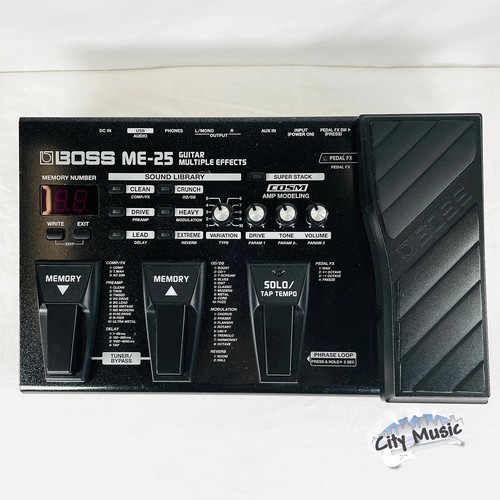Used Boss ME-25 Guitar Multi-Effect Unit ♫ | eBay