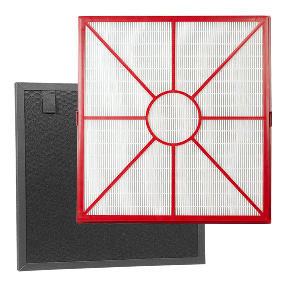 Hepa Filter, Carbonfilter, UV-C Lampe passend für Lux Aeroguard ...