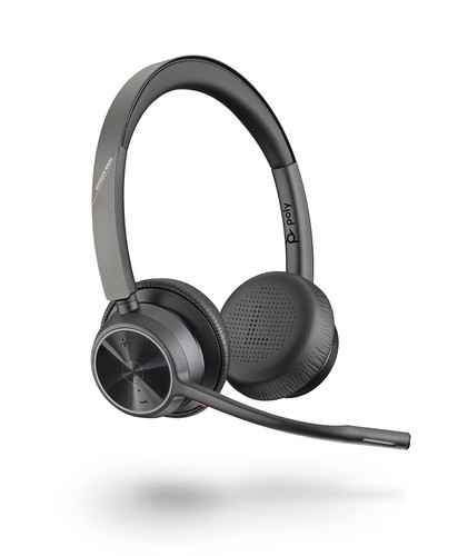 Poly - Voyager 4320 UC Wireless Headset (Plantronics) - Headphones with ...