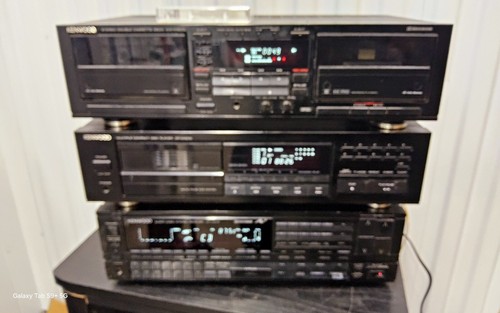 Kenwood Receiver /6 CD Player/ Double Deck Cassette | eBay